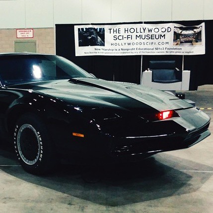 ‘Back to the Future’ & ‘Knight Rider’ Cars Showcased at Hollywood Sci ...